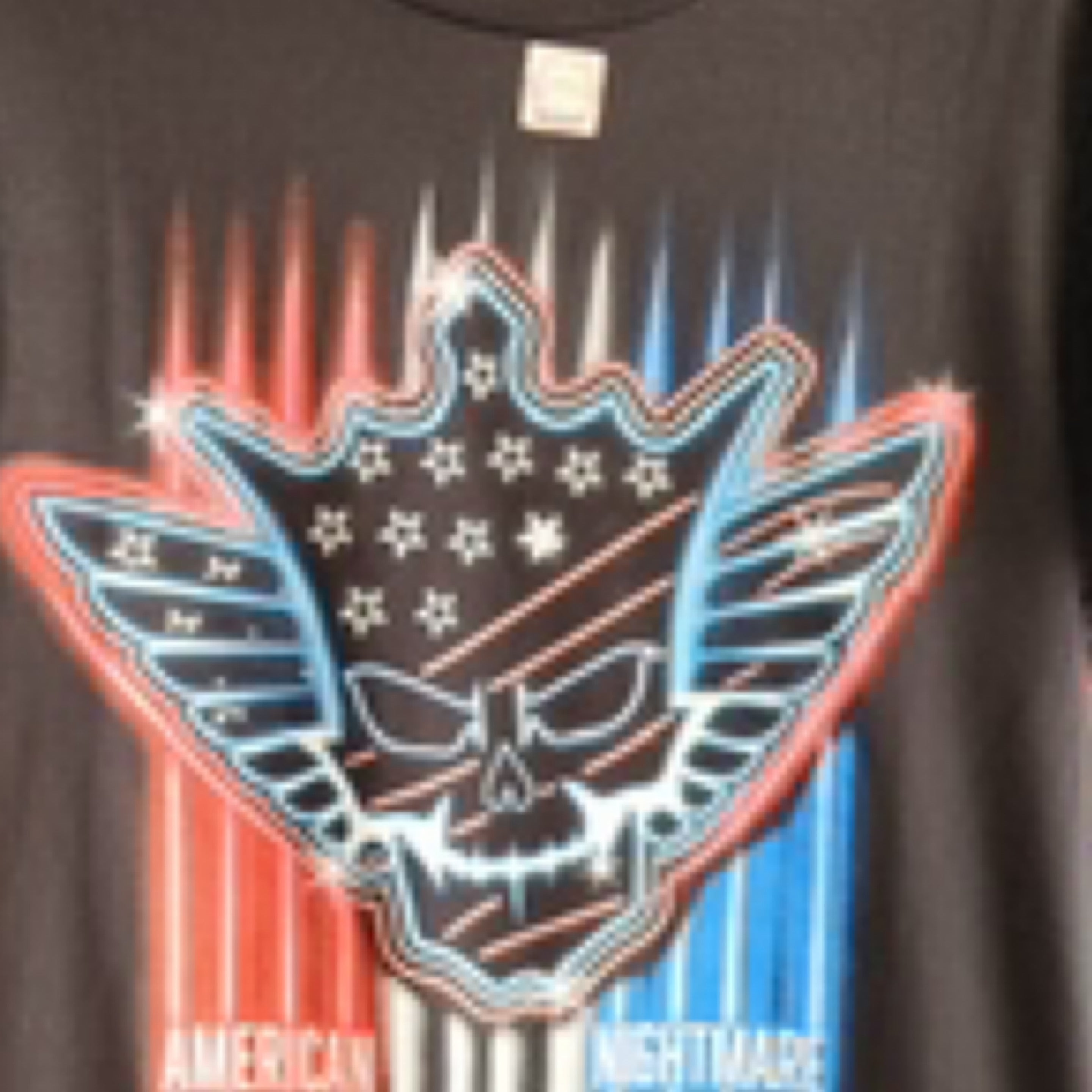 Men's Black Cody Rhodes Neon American Nightmare T-Shirt | The Wrestling ...