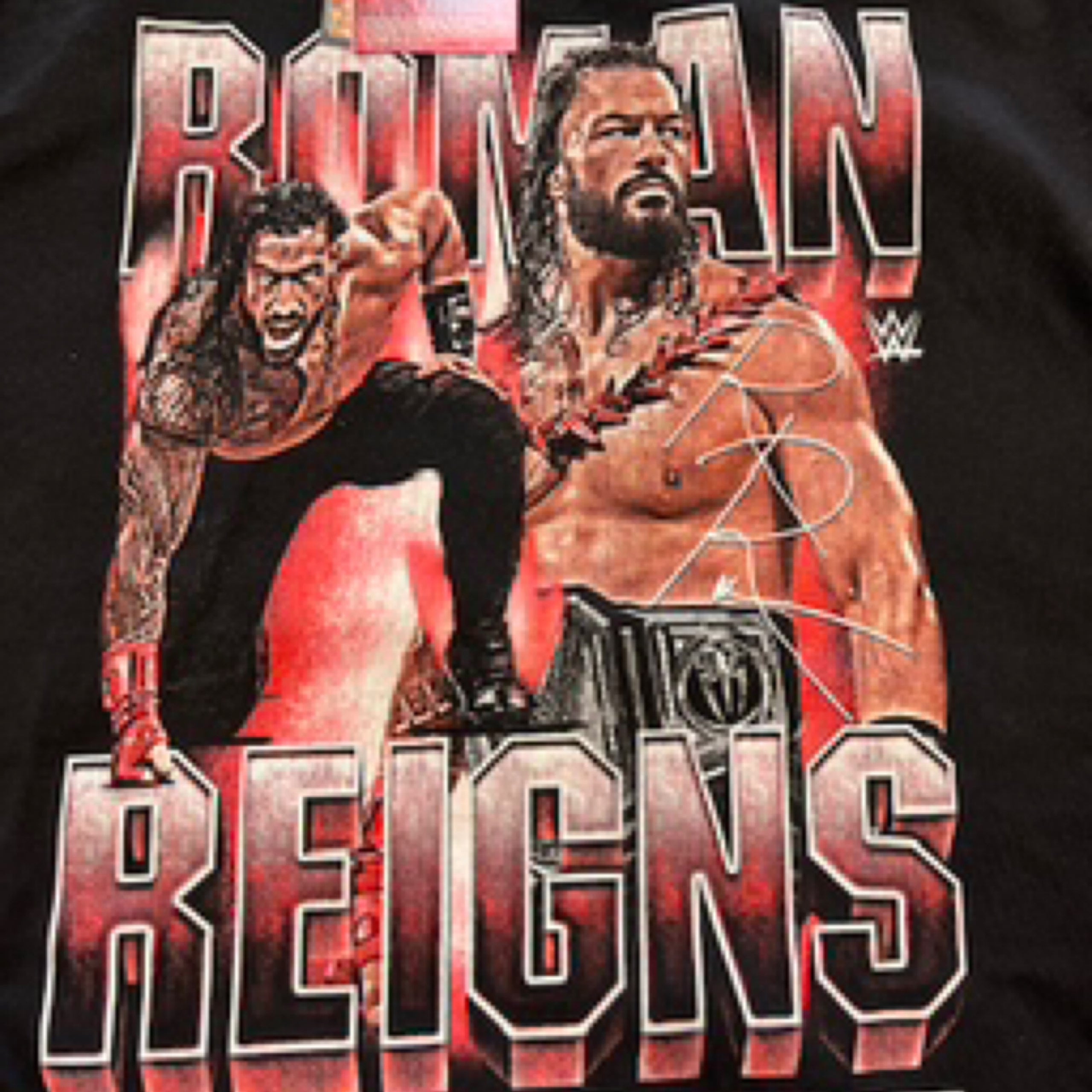 Roman Reigns Vintage Collage | The Wrestling Guy Store